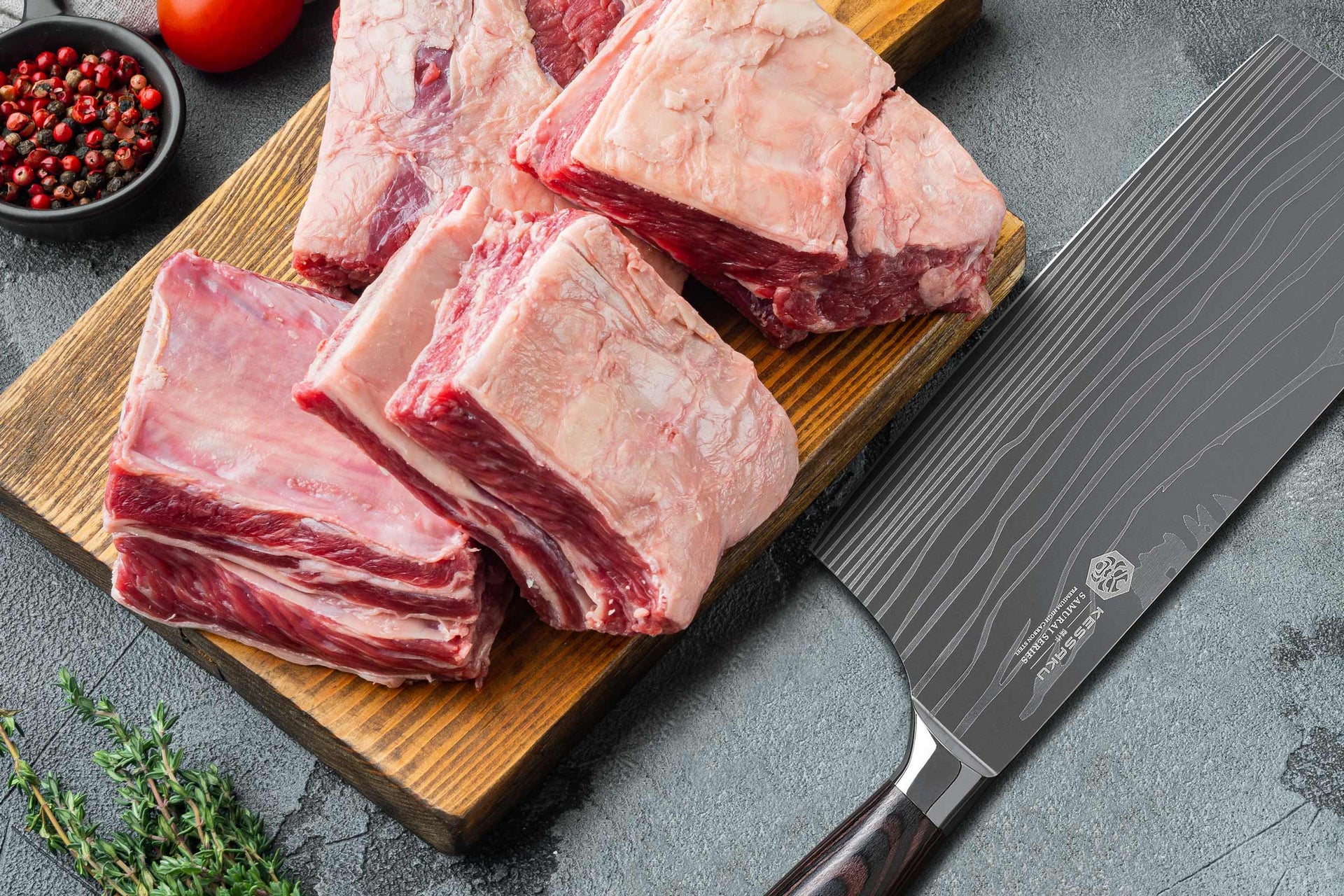 Kessaku 7" Cleaver Knife - Samurai Series – KessakuUSA